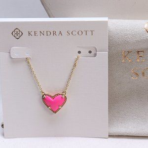 Kendra Scott | Jewelry | Kendra Scott Gold Tone Ari Heart Necklace In ...